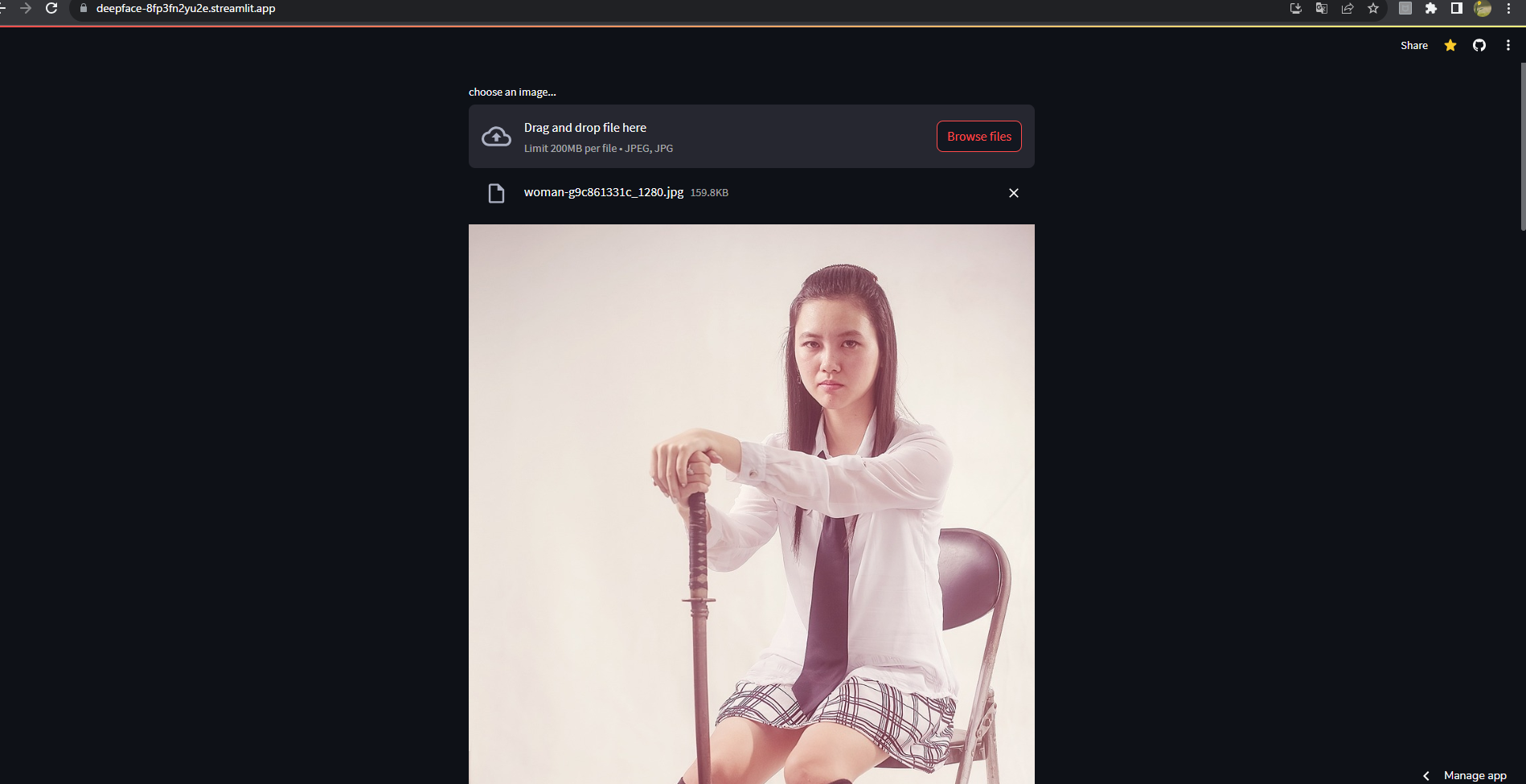 streamlitでアプリ開発～DeepFace～ | KUblog 未経験からエンジニアへの日記